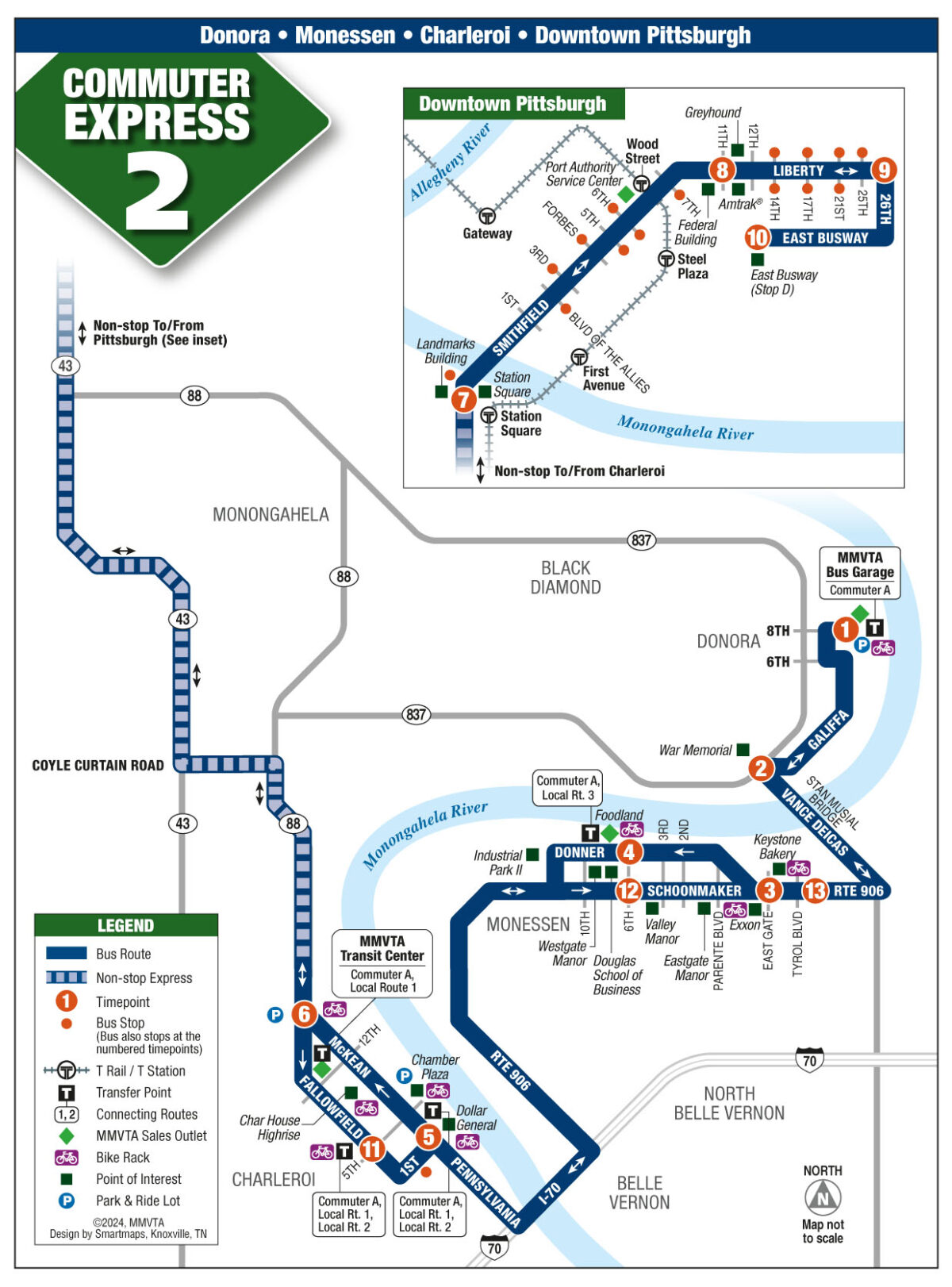 Commuter Express 2 – Mid Mon Valley Transit